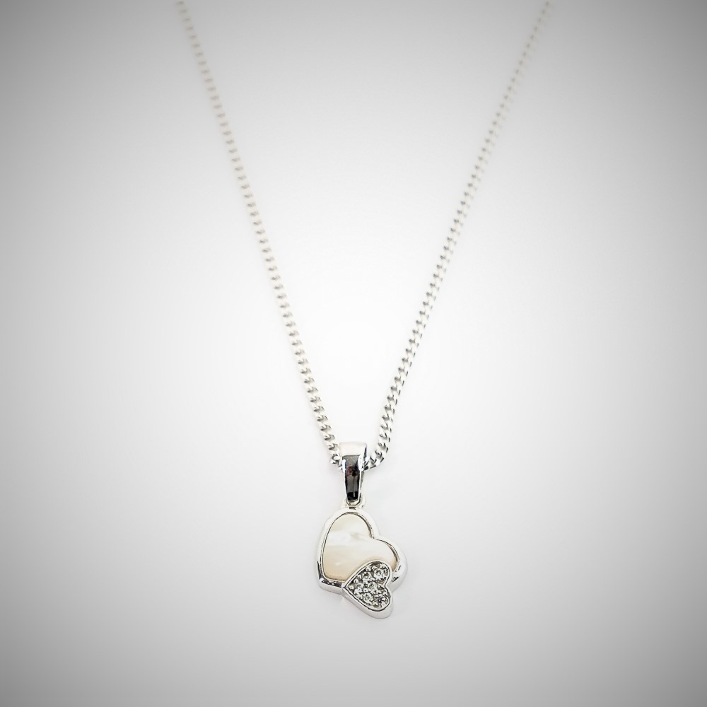 Λευκοχρυσο μενταγιον καρδια... - Papgold - Παπανικολάου Ανέστης