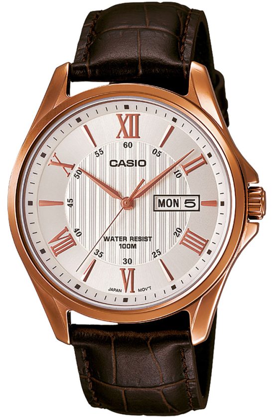ΑΝΔΡΙΚΟ ΡΟΛΟΙ ΧΕΙΡΟΣ CASIO MTP-1384L-7A με λουρακι - Papgold ...
